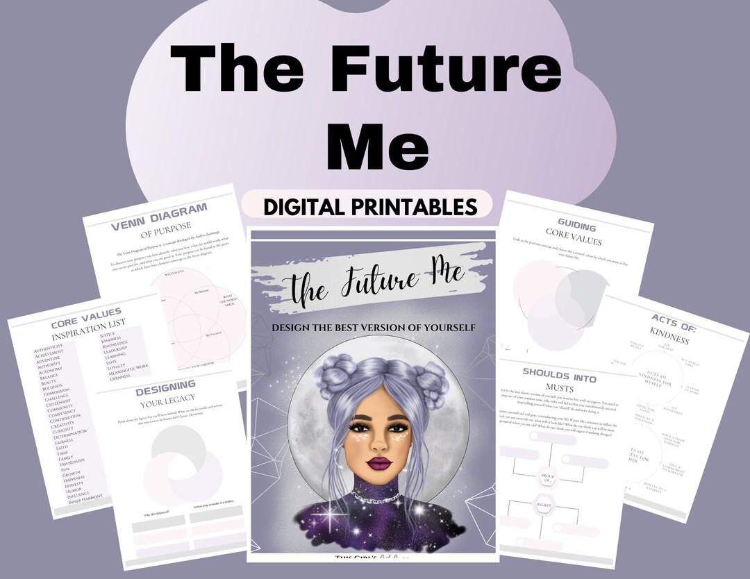 The Future Me Self Improvement Printables Self Development Worksheets ...