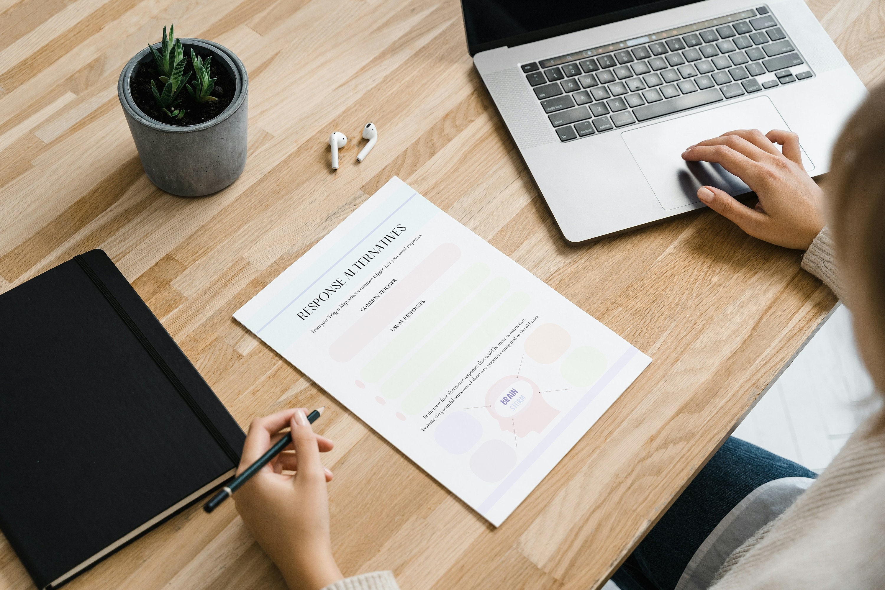 Resentment Cycle Therapy Worksheets Conflict Resolution Workbook Family ...