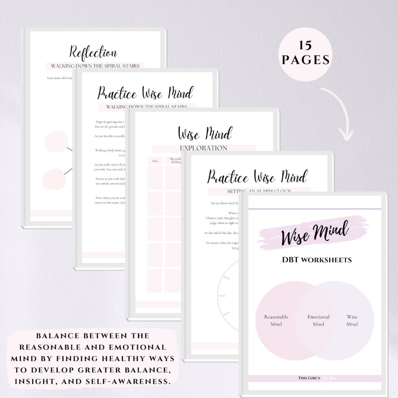 DBT Bundle / Coping Skills / Printable Handouts / Dialectical - Etsy UK