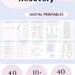 Eating Disorder Recovery Workbook Journal ED Therapy Worksheets Body ...
