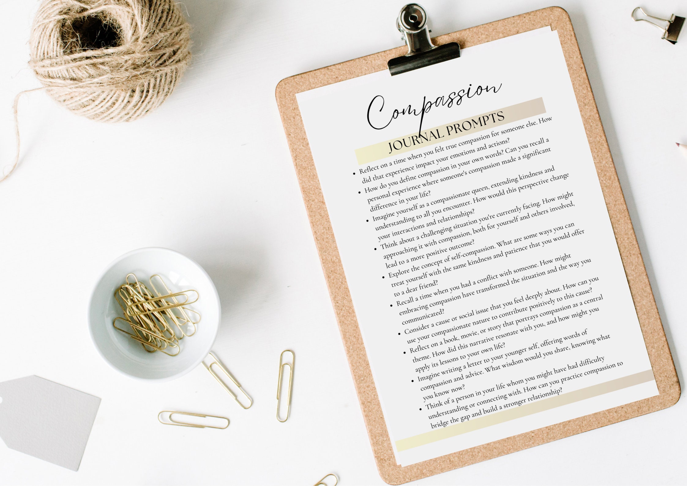 Compassion Focused Therapy Journal Heart-centered Worksheets Positive ...