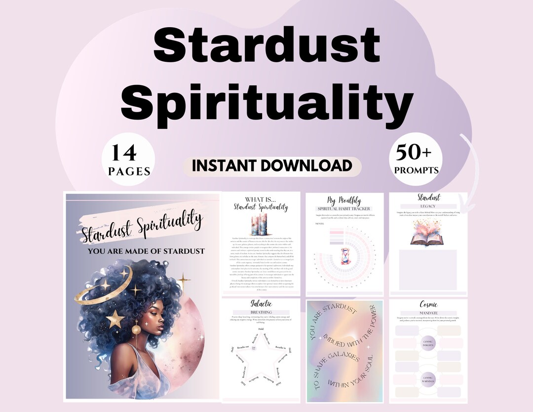 Self-discovery Worksheets Spirituality Guided Workbook Journal ...