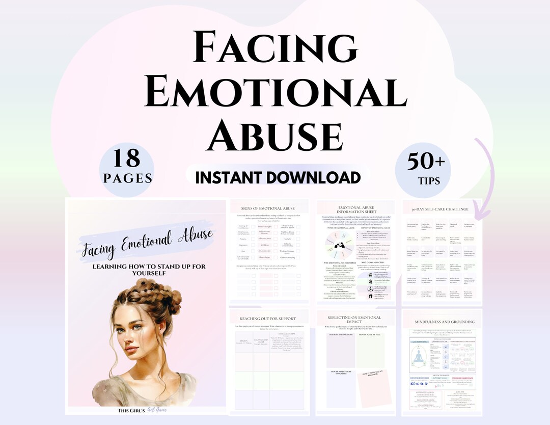 Emotional Abuse Worksheets Couples Therapy Domestic Abuse Workbook ...