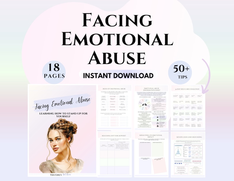 Emotional Abuse Worksheets Couples Therapy Domestic Abuse Workbook ...