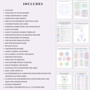 ADHD Therapy Workbook ADHD Worksheets Coping Strategies Stress ...