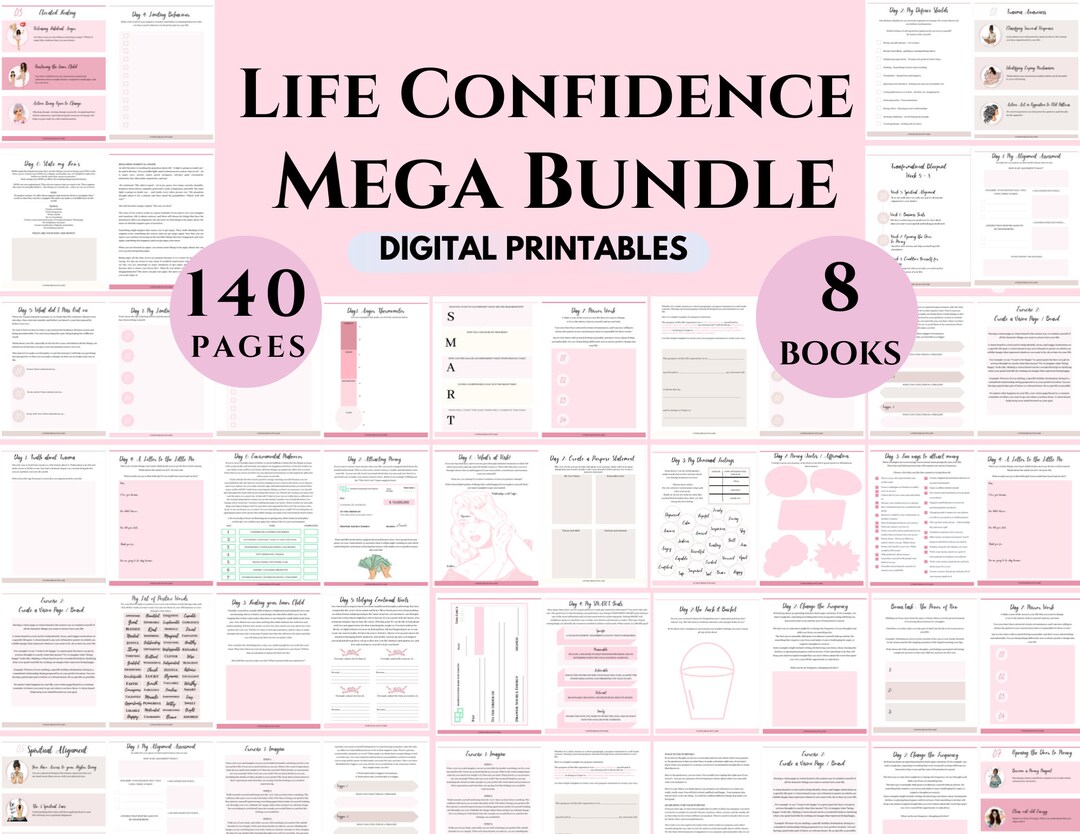 Confidence Bundle Self Confidence Worksheets Self Confidence Digital ...