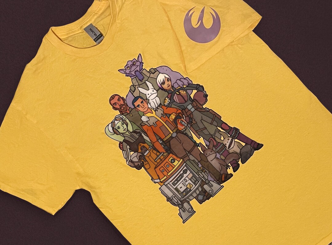 Rebels Mural T Shirt - Etsy