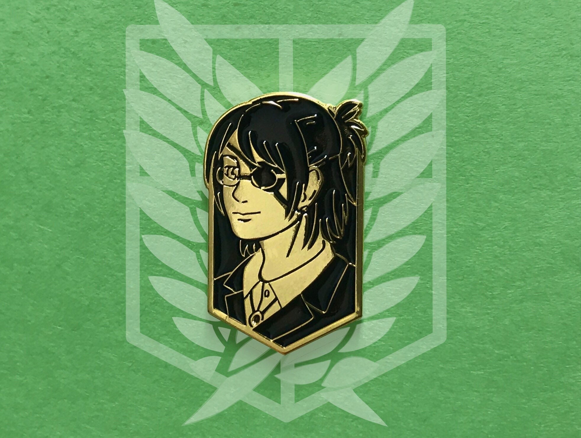 Hange Die Cast Enamel Pin - Etsy