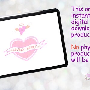 65 Heart Hand Drawn Brushes Procreate,doodle,valentine,self Love,stamp ...