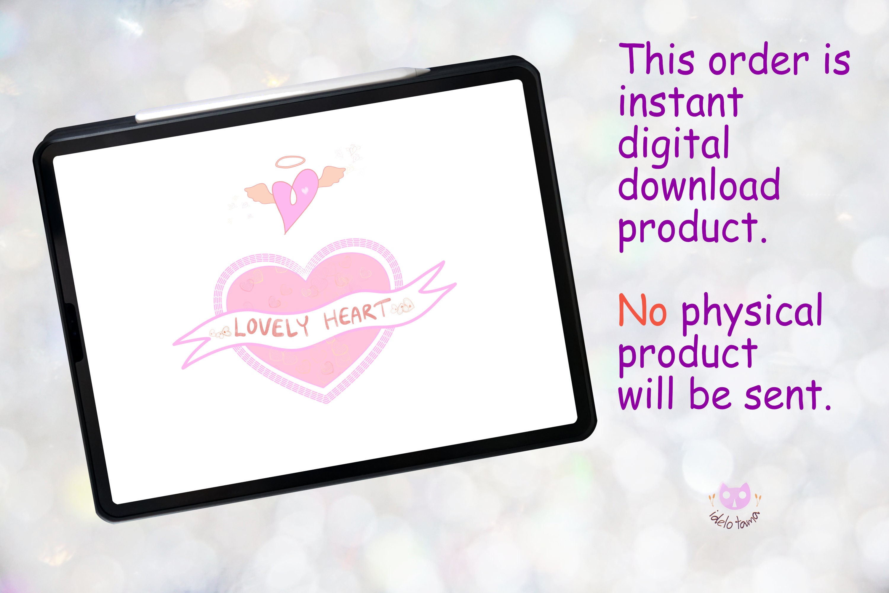 65 Heart Hand Drawn Brushes Procreate,doodle,valentine,self Love,stamp ...