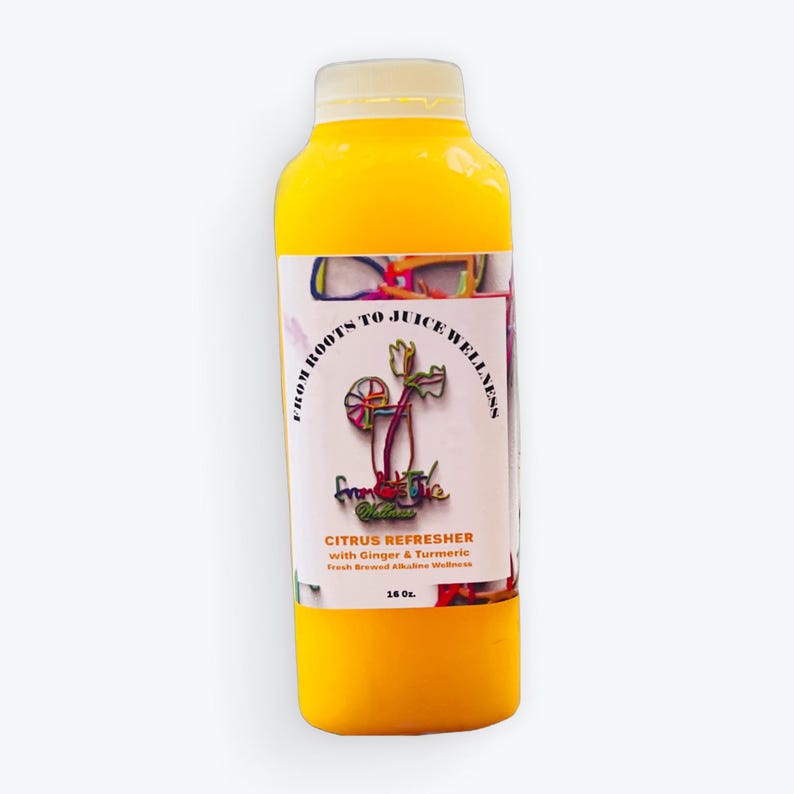 Citrus Refresher W/ginger & Turmeric - Etsy