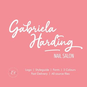 Handwritten Personal Brand Logo: Elegant Signature Design - Etsy
