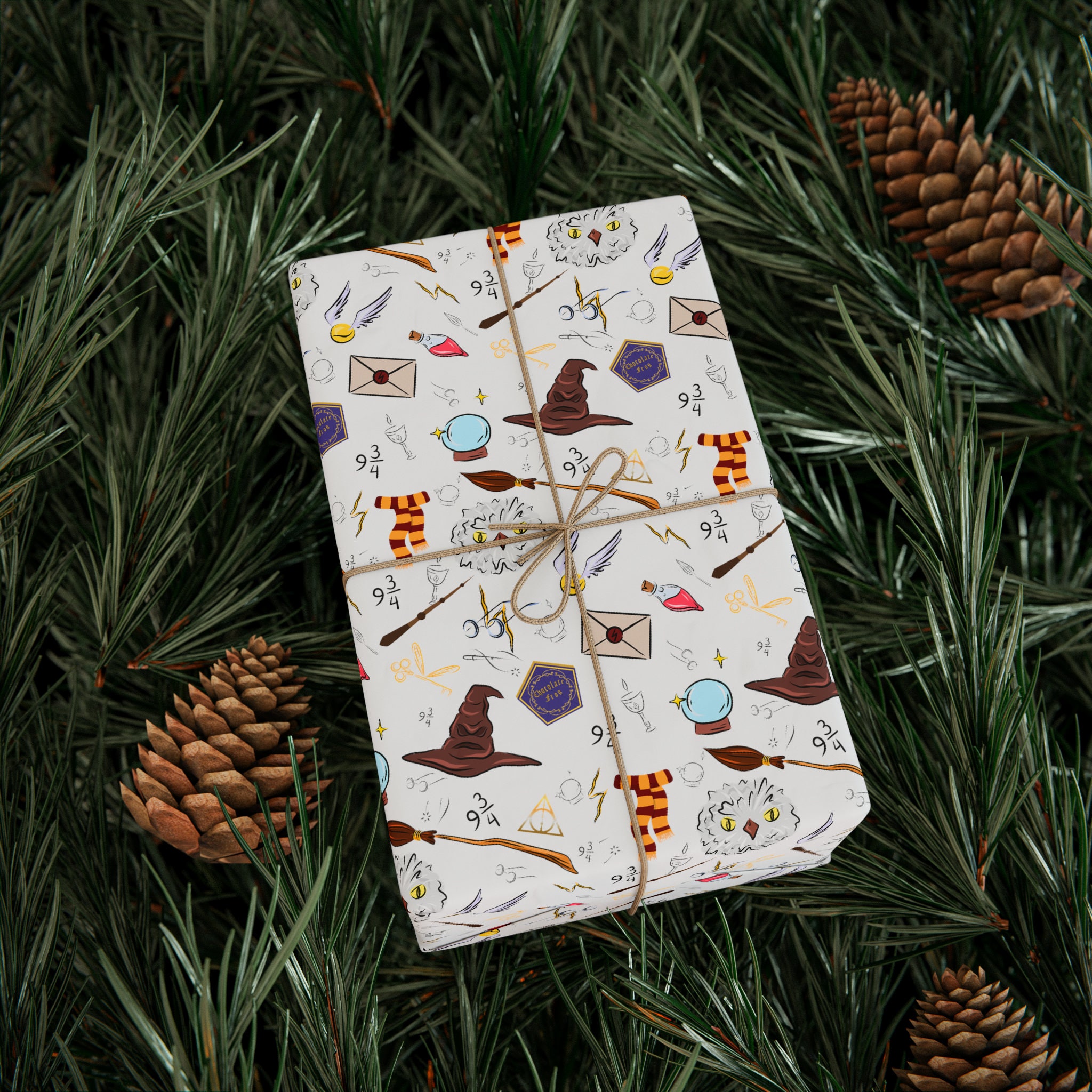 Harry Potter Wrapping Paper - Etsy