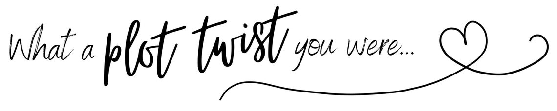 SVG - Plot Twist - Etsy
