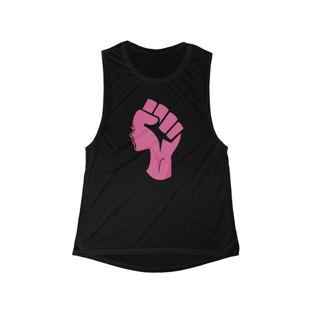 Pink Women Empowerment Bella Canvas Muscle Tank - Etsy