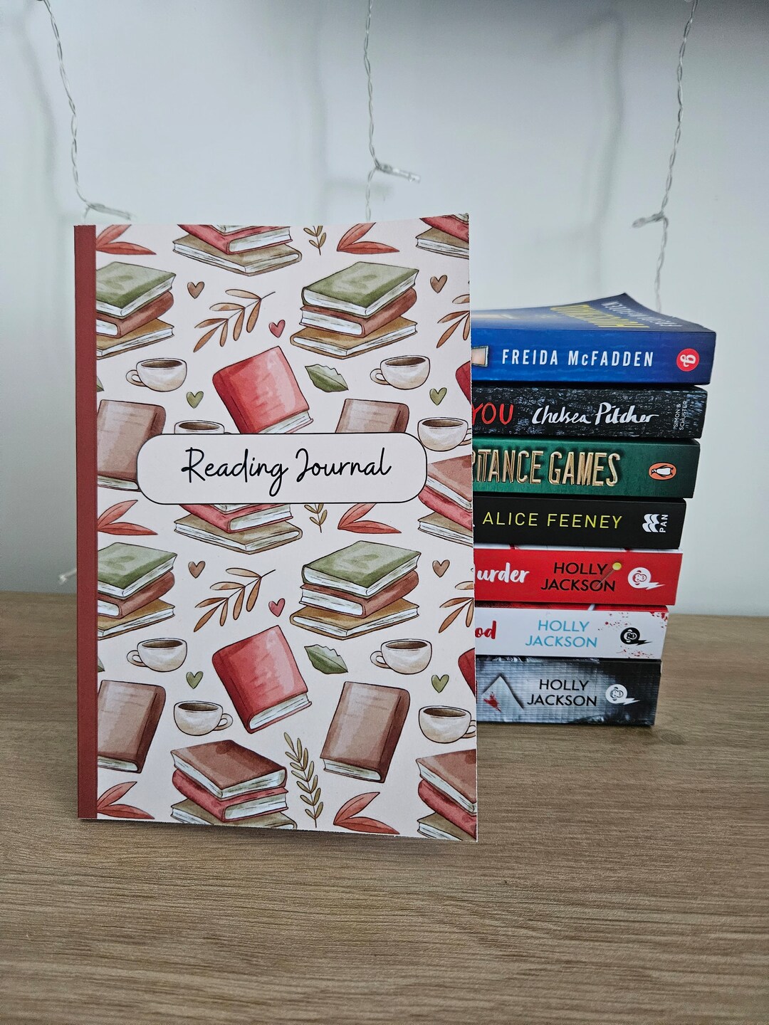 Reading Journal, 12 Month Reading Journal, Reading Log, Reading Tracker ...