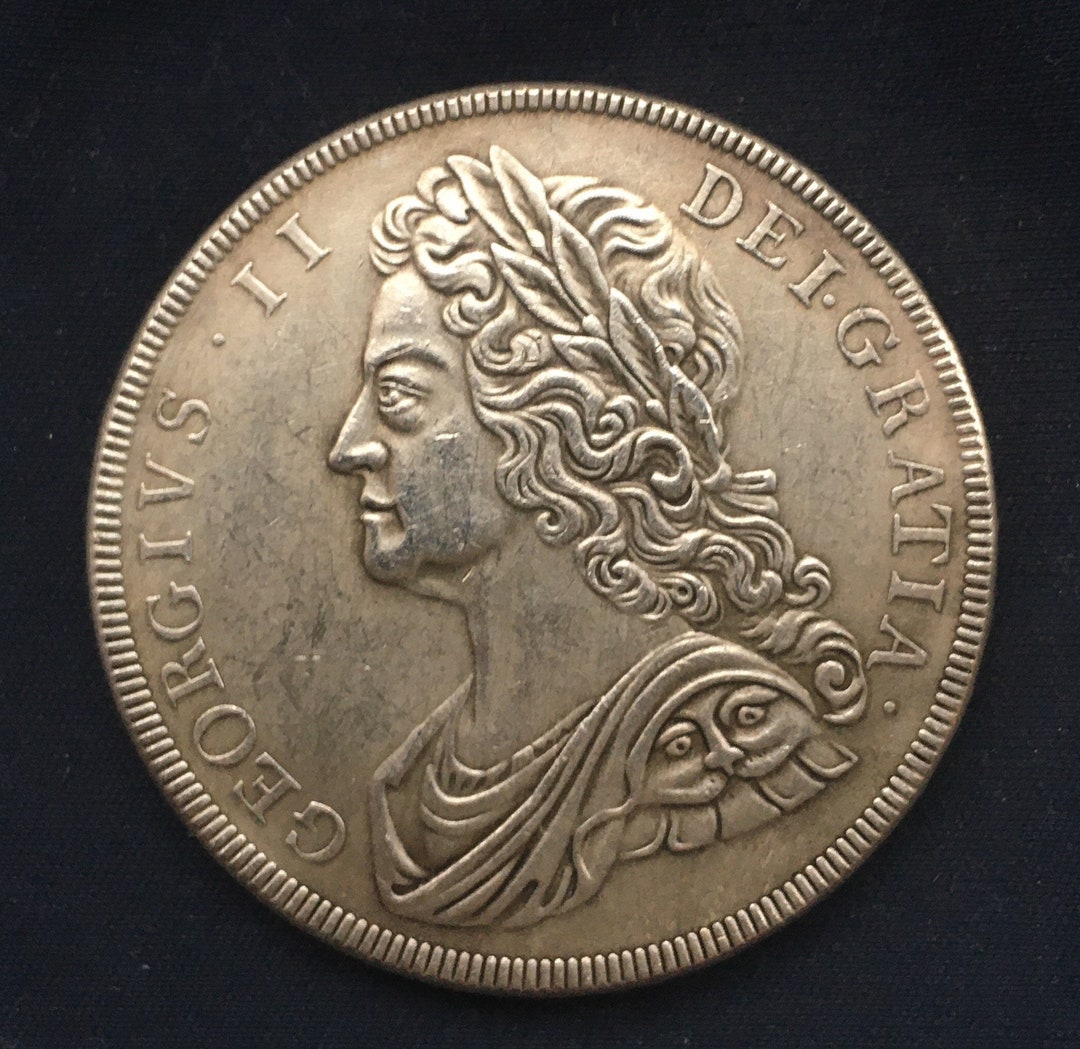 George 11 *1735* Crown - British Coins / Restrike - Etsy