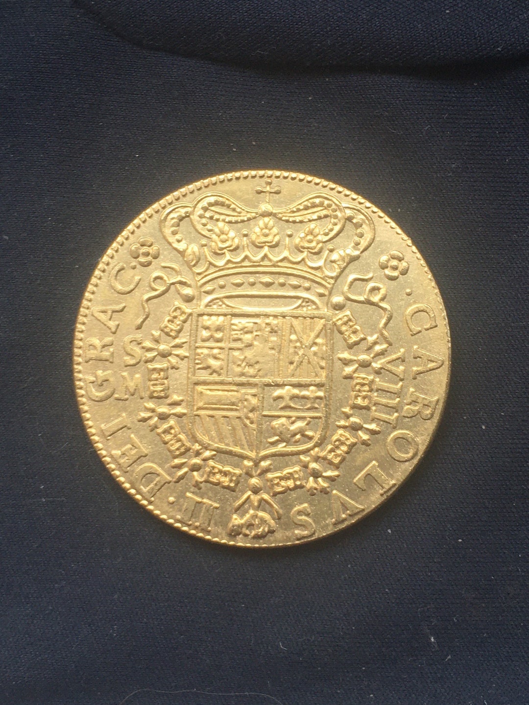 Spanish *1699* 8 Escudos - Doubloon / Gold Effect Coin / Pieces of ...