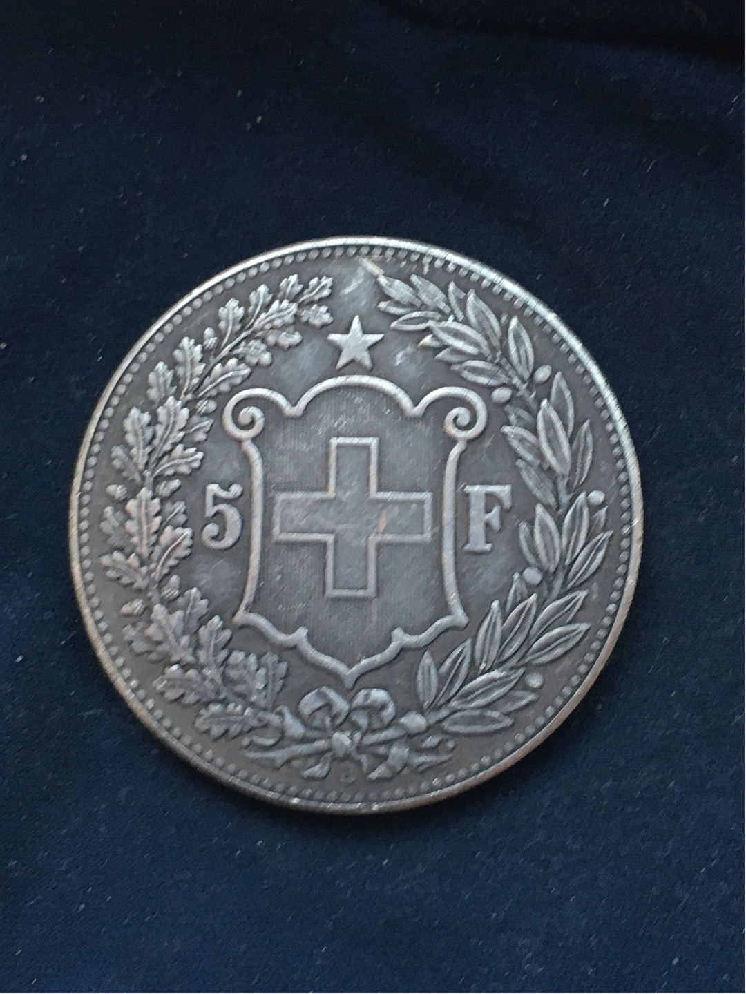 Helvetica *1896* 5 Franc - Switzerland Coins / Confederation / Restrike ...