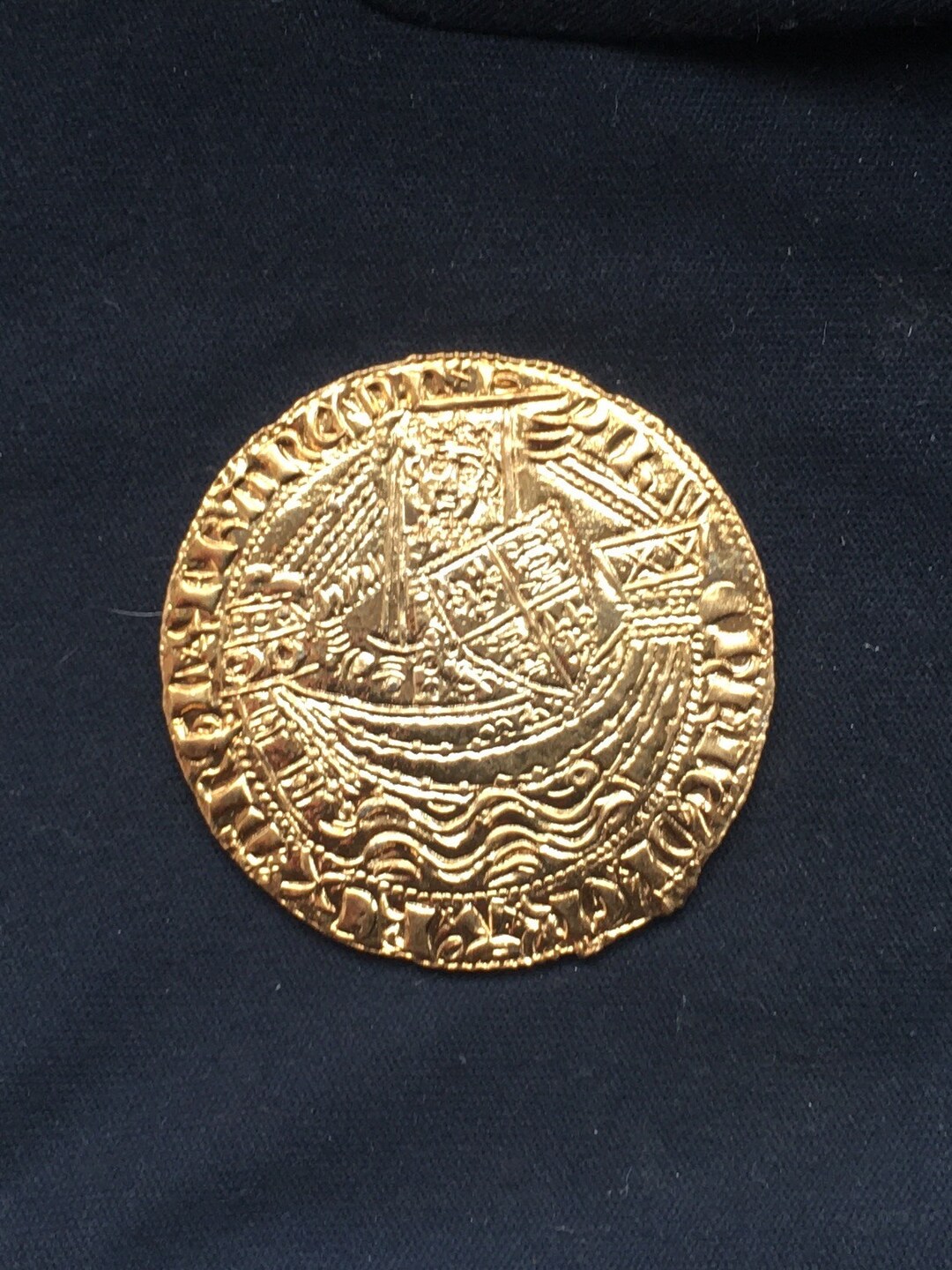 Historical Henry V 1413_1422 Noble Gold Effect / Old - Etsy