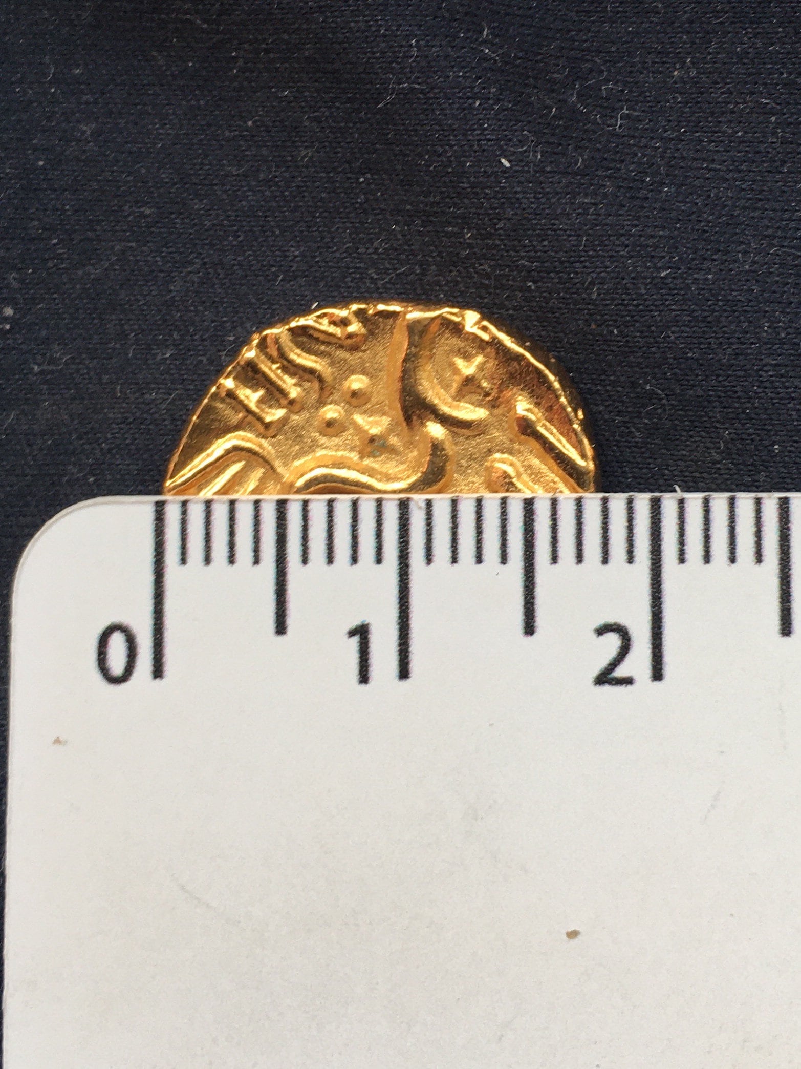 Celtic Dobunni BC*100_100AC Gold Stater - Gold Effect / Iron Age / Old ...