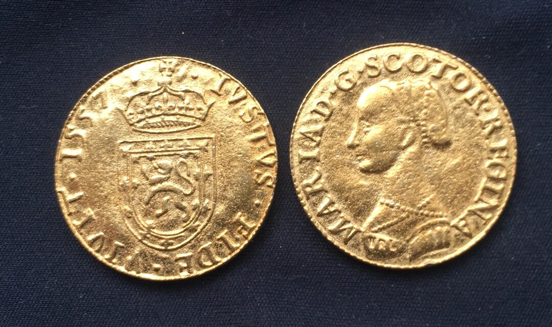Mary 1st *1557* Gold Royal - British Coins - Gold Plated Coin ...