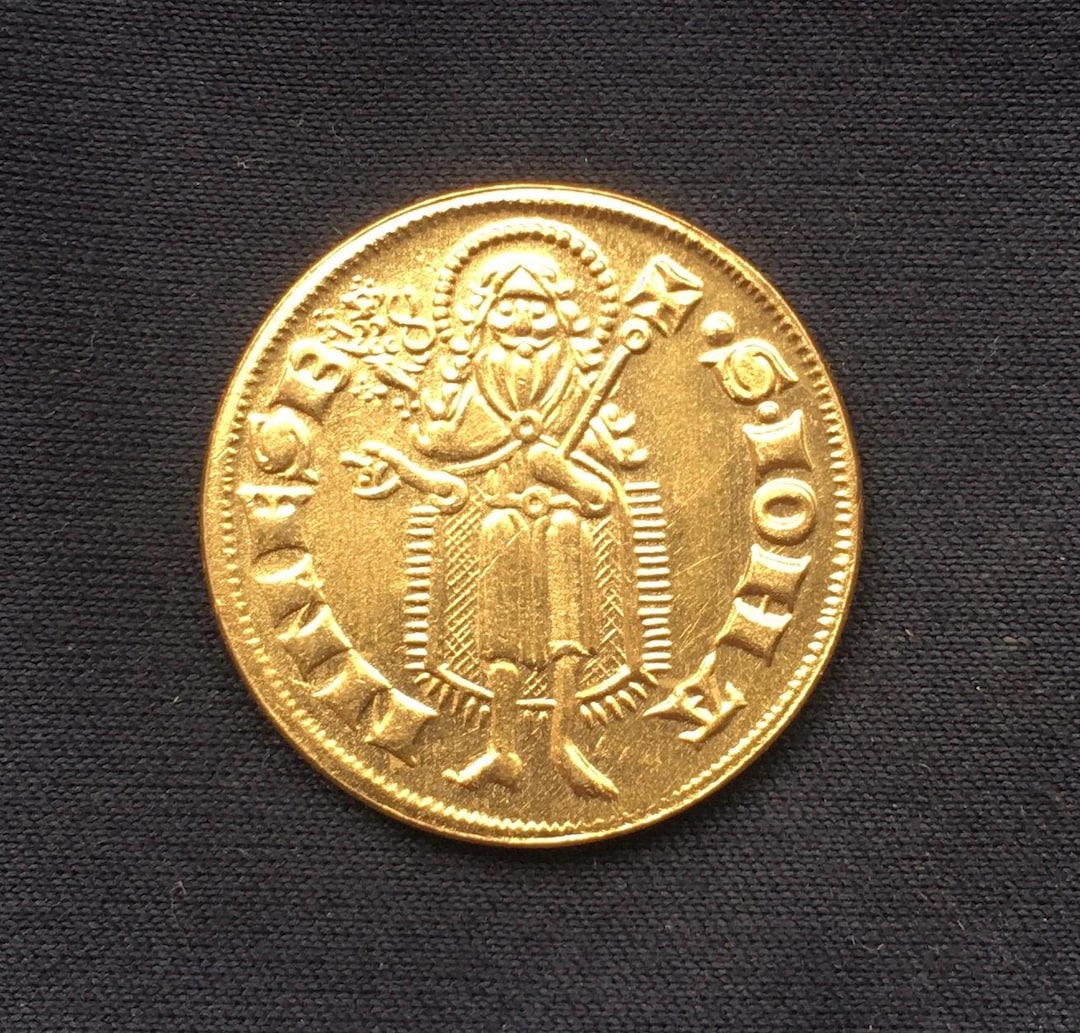 German Coin - Gold Plated - Bohemian - Not Researched / German Coins - Etsy