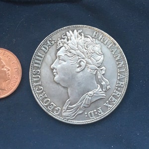 George 1V *1830* Crown - Scottish Sheild / Scottish Coins / Restrike - Etsy