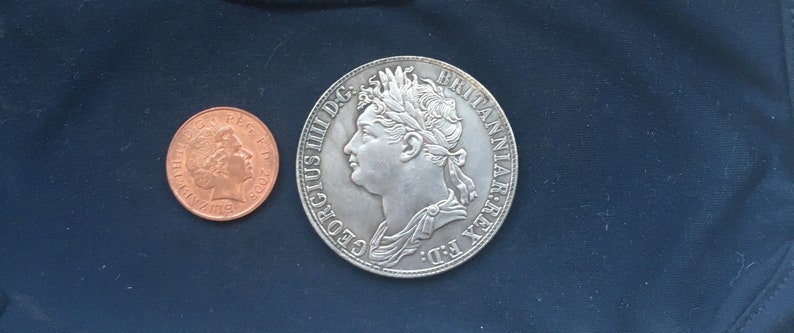 George 1V *1830* Crown - Scottish Sheild / Scottish Coins / Restrike - Etsy