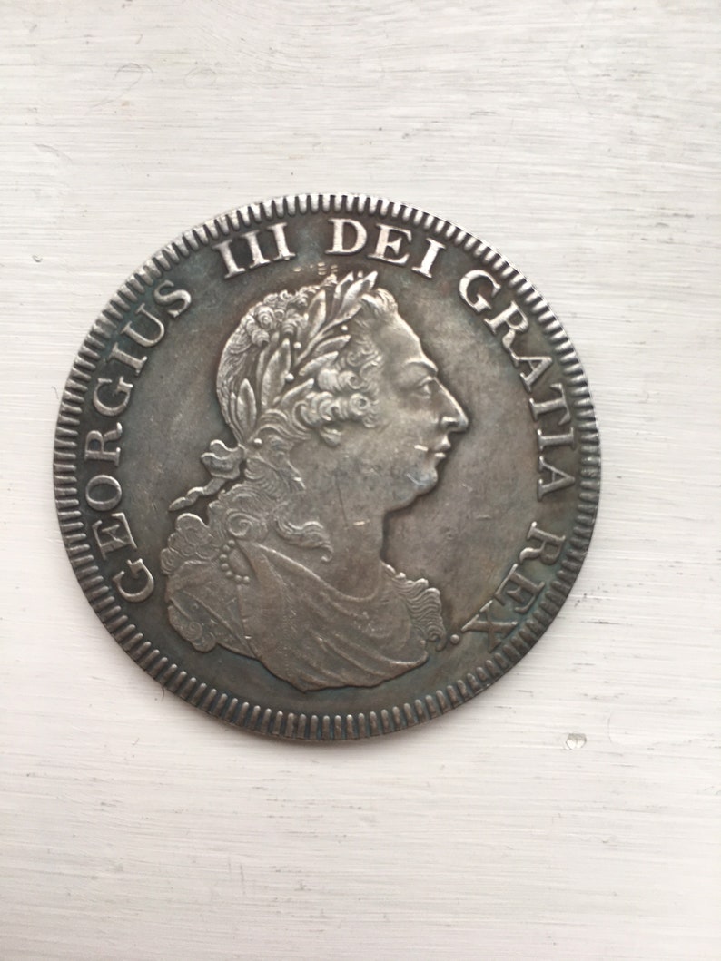 George 111 1808 Bermuda Crown / Five Shilling / Old British | Etsy