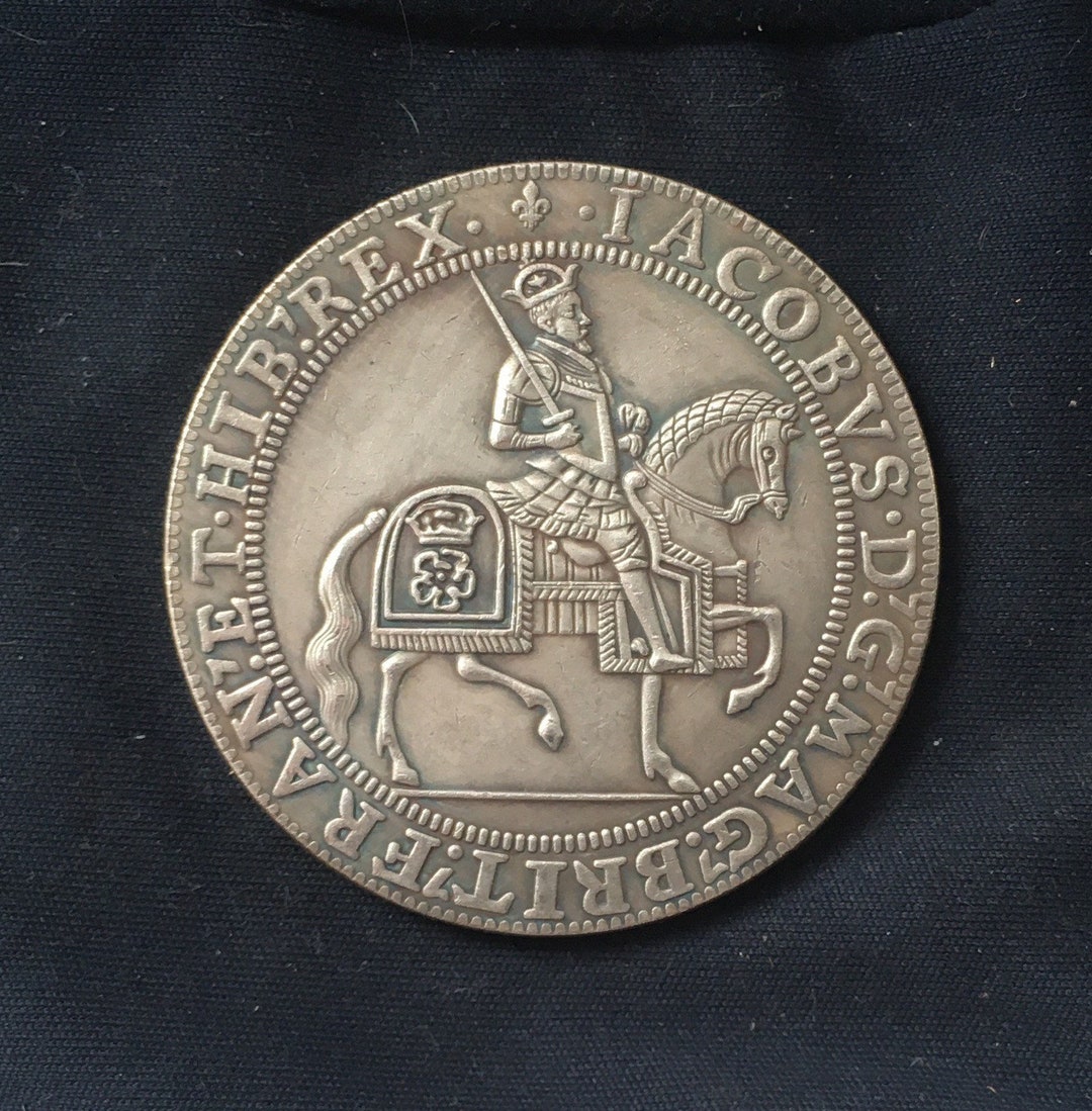James 1 *1621* Crown - Undated / British Coins / Restrike - Etsy