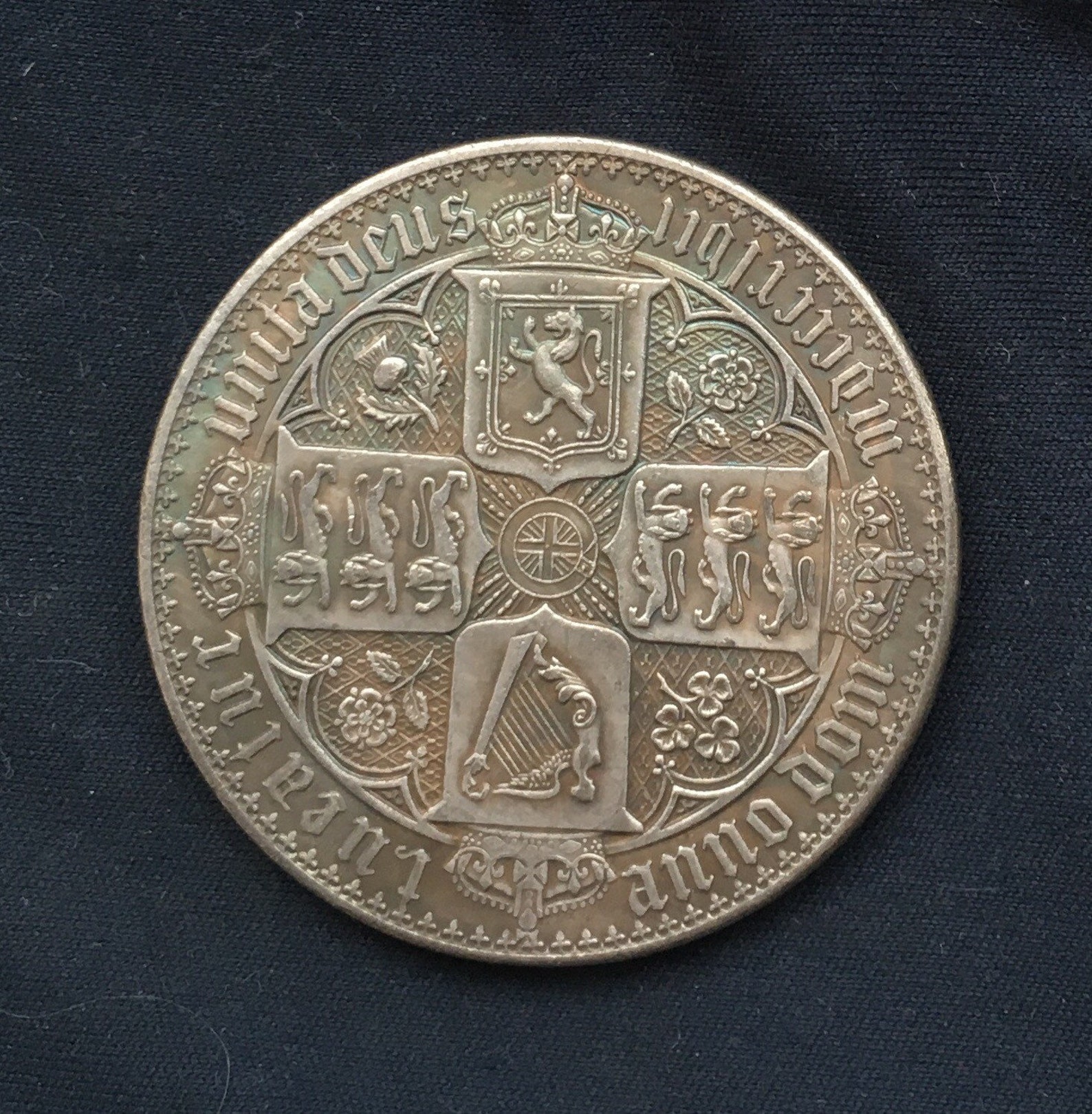 Stunning Victoria 1853 - 1847 Crown - Restrike / Gothic Head / British ...