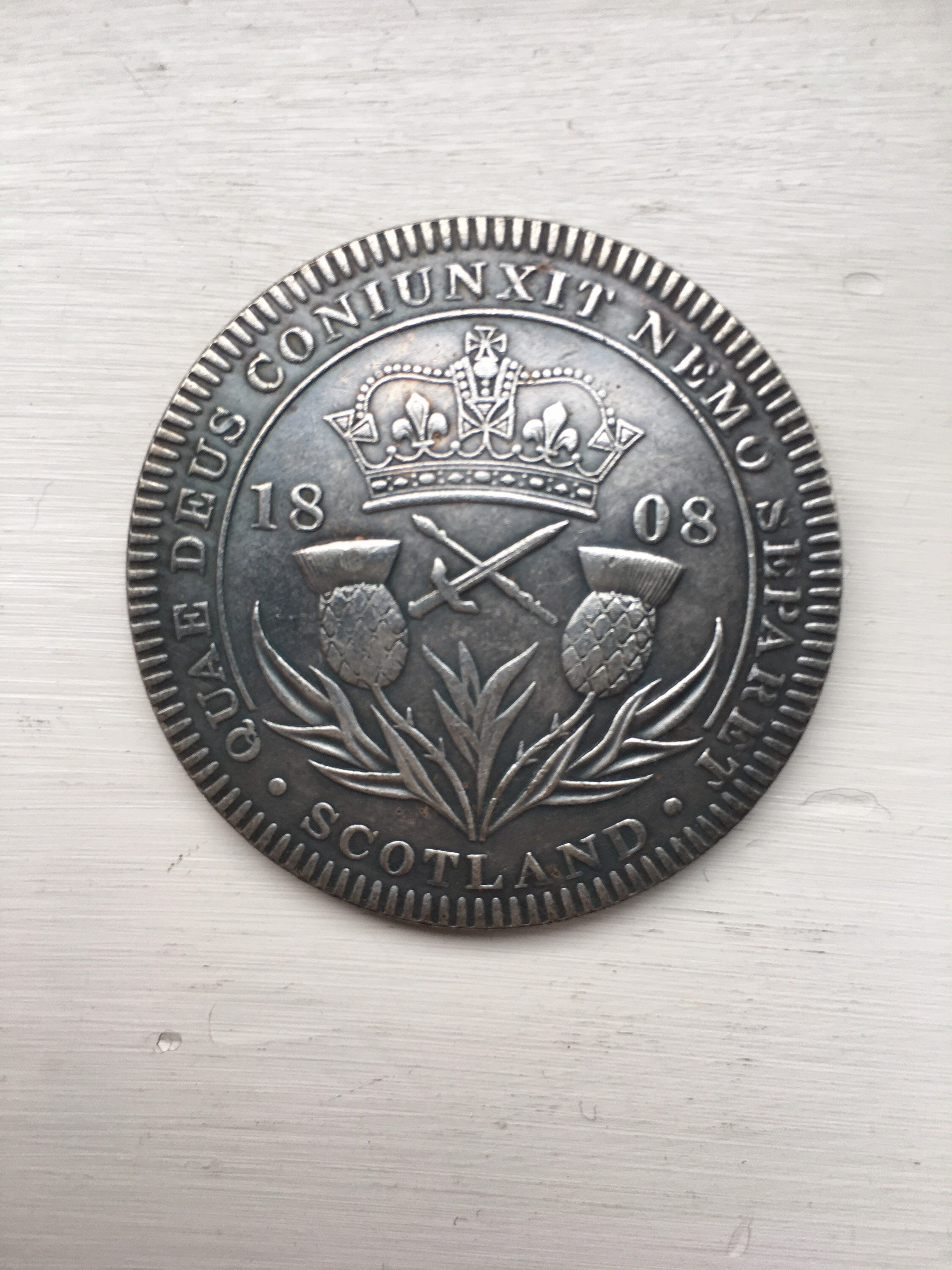 George 111 1808 Scottish Crown / Old British Coins | Etsy