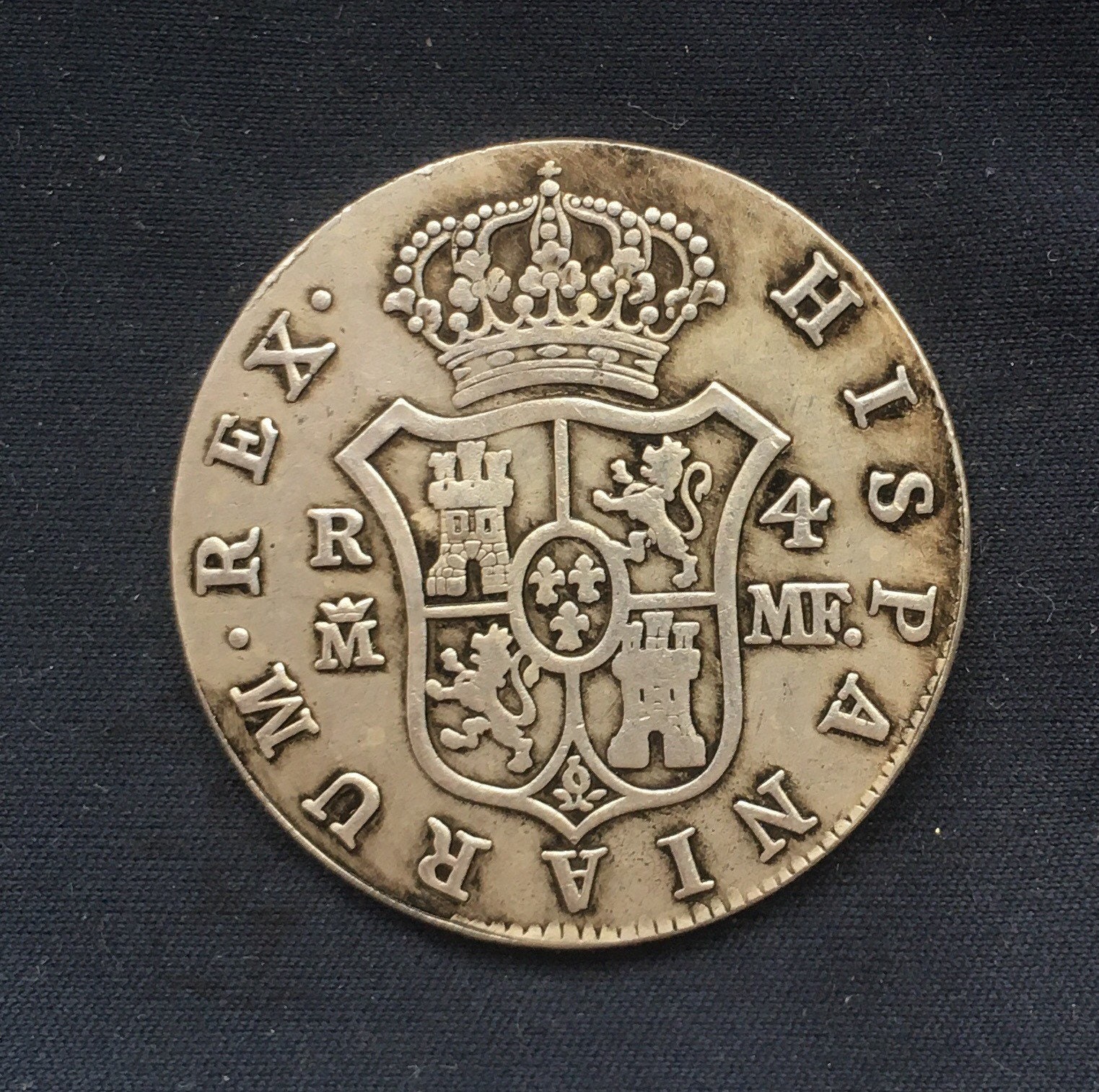 Carolus 1111 *1792* 4 Reales - Spanish Empire / Restrike - Etsy