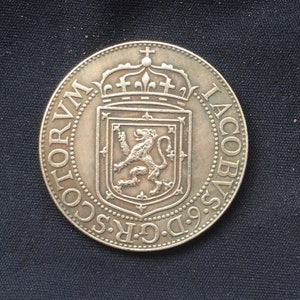 James V1 *1602* Thistle Merk - Scottish Coins / Restrike - Etsy