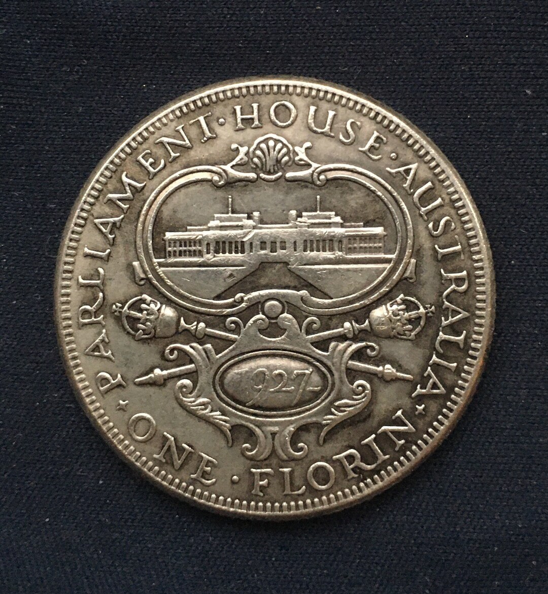 George V *1927* One Florin - Australian / Colonies / Restrike - Etsy ...
