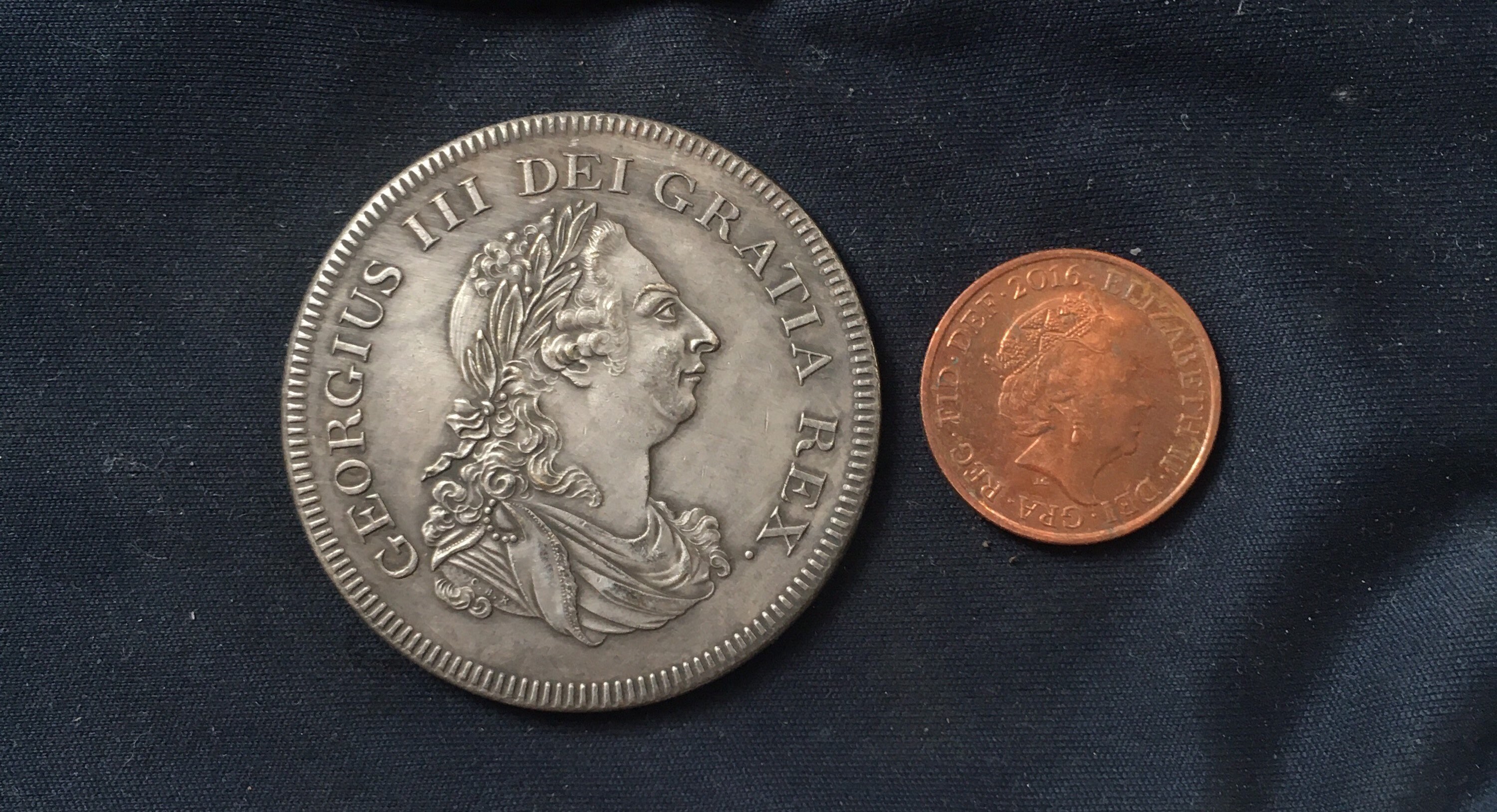 George 111 - 1808 Scottish Crown - Old British Coins / Restrike - Etsy UK