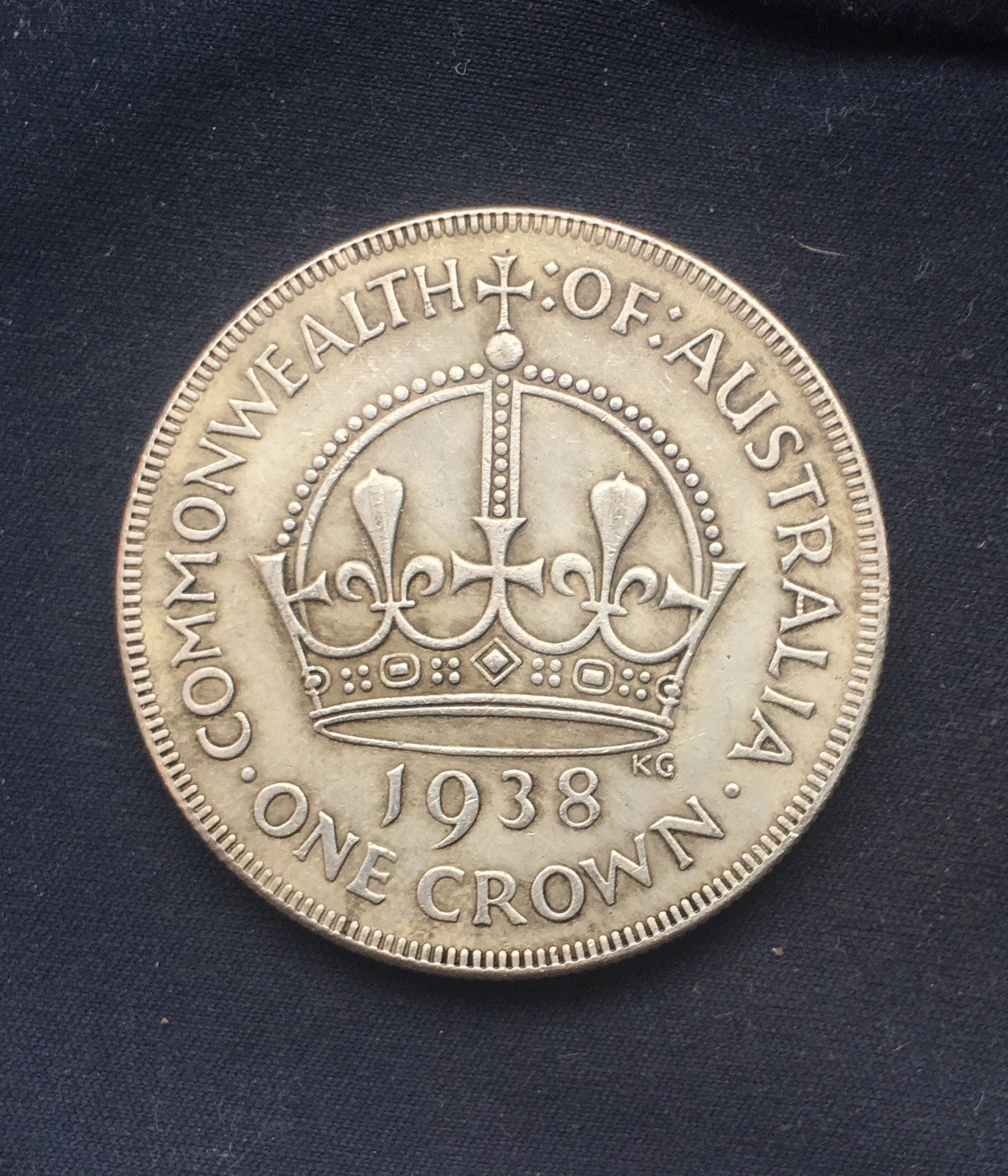 George V1 *1938* One Crown Commonwealth of Australia - British Coins ...