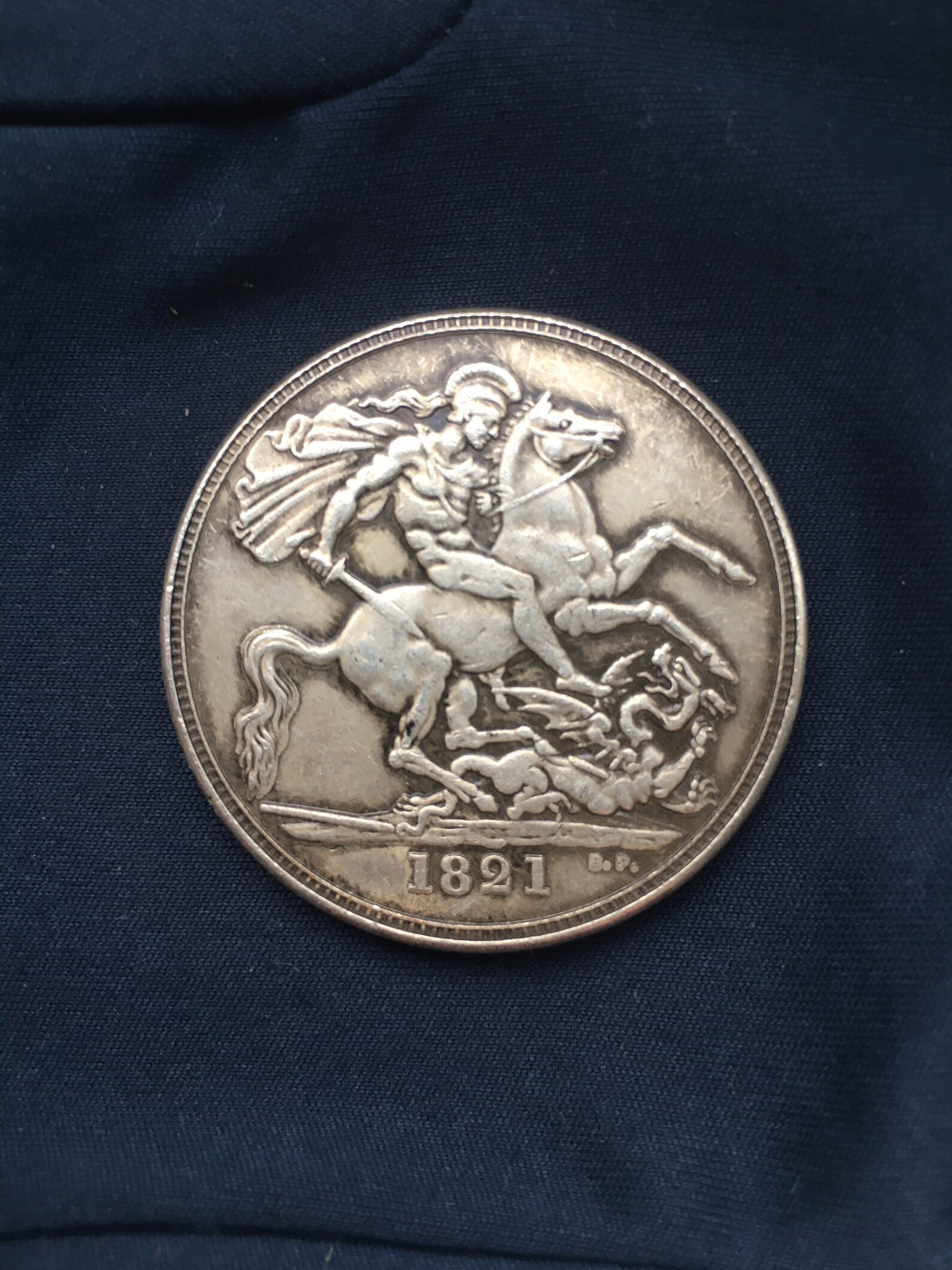 George 1111 1821 Crown British Coins / Five Shillings | Etsy