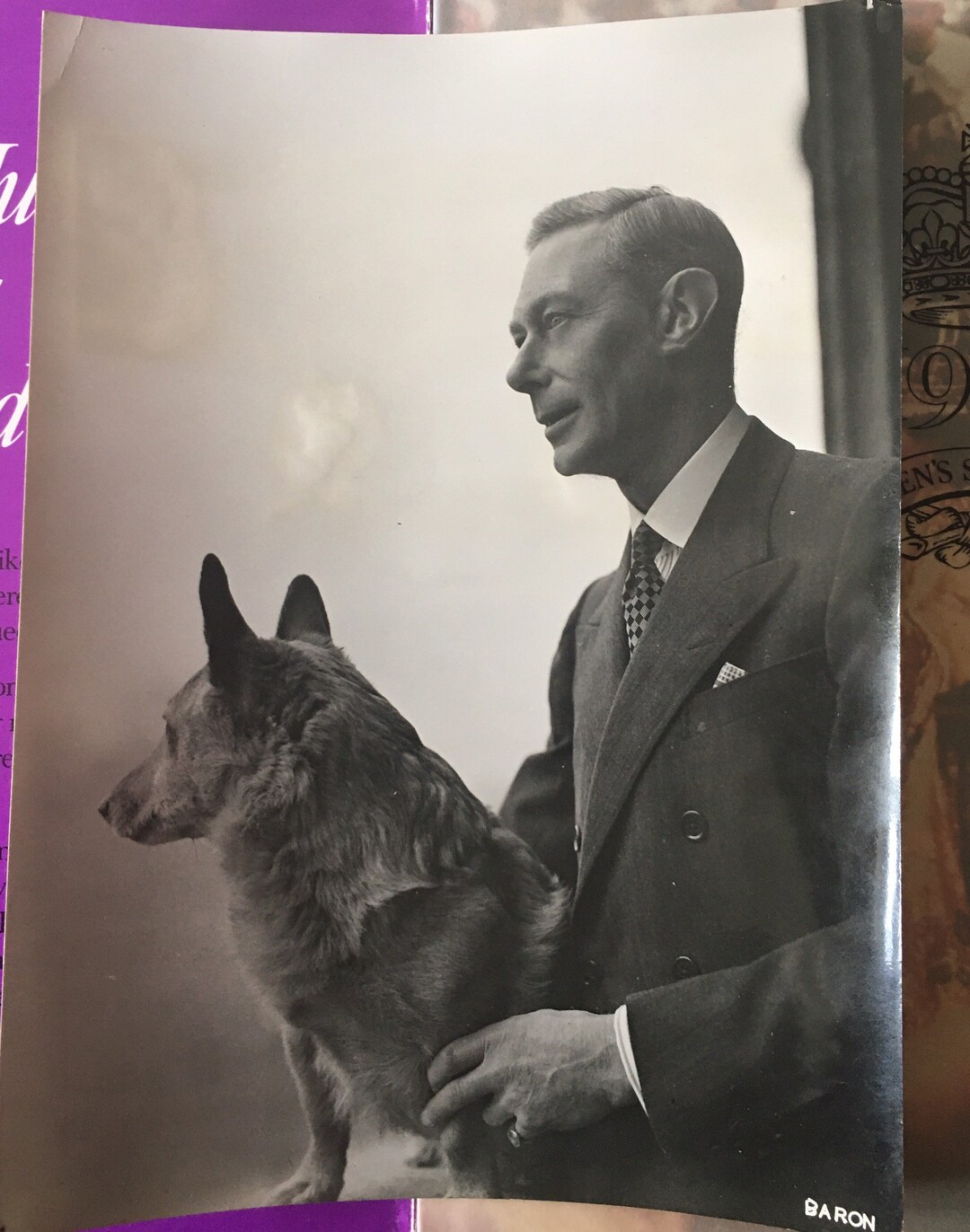 Original King George V1 *1948* Royal Silver Wedding Photograph Print ...