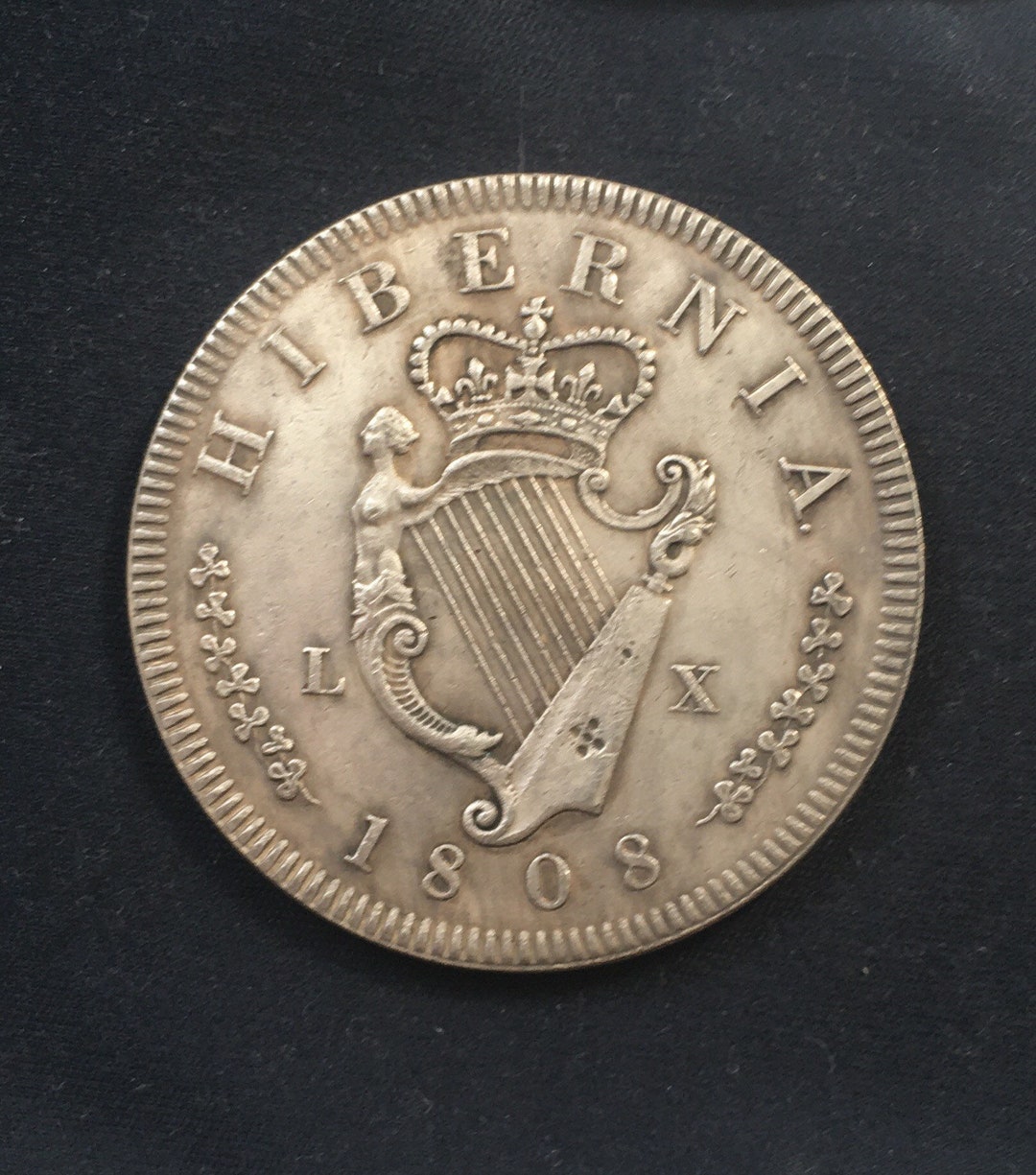 Super George 111 *1808* Crown - Hibernia LX / Irish - British Coins - Etsy