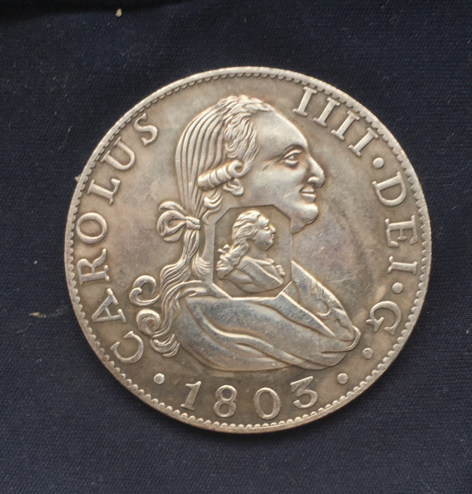 Carolus 1111 1803 8 Reales Spanish Empire Coin / Restrike - Etsy