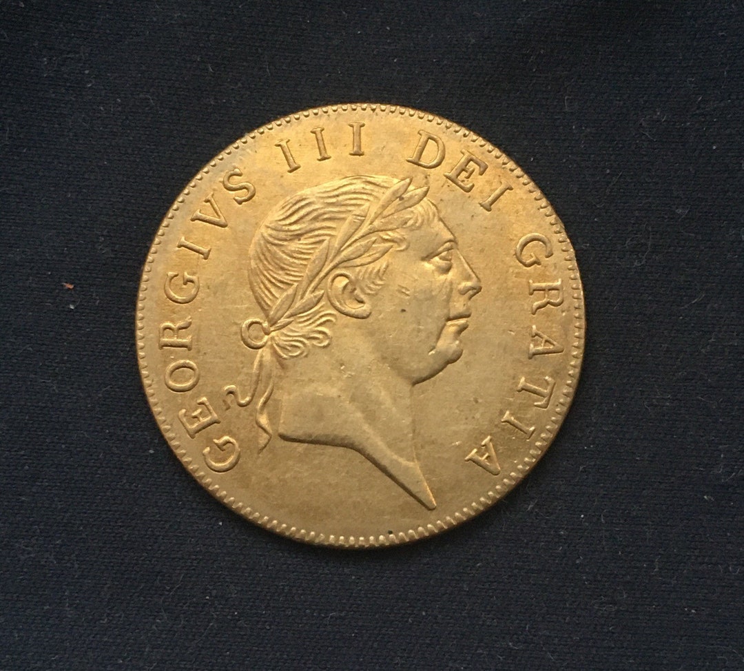 George 111 *1813* Military Guinea - Gold Effect /british Coins - Etsy UK