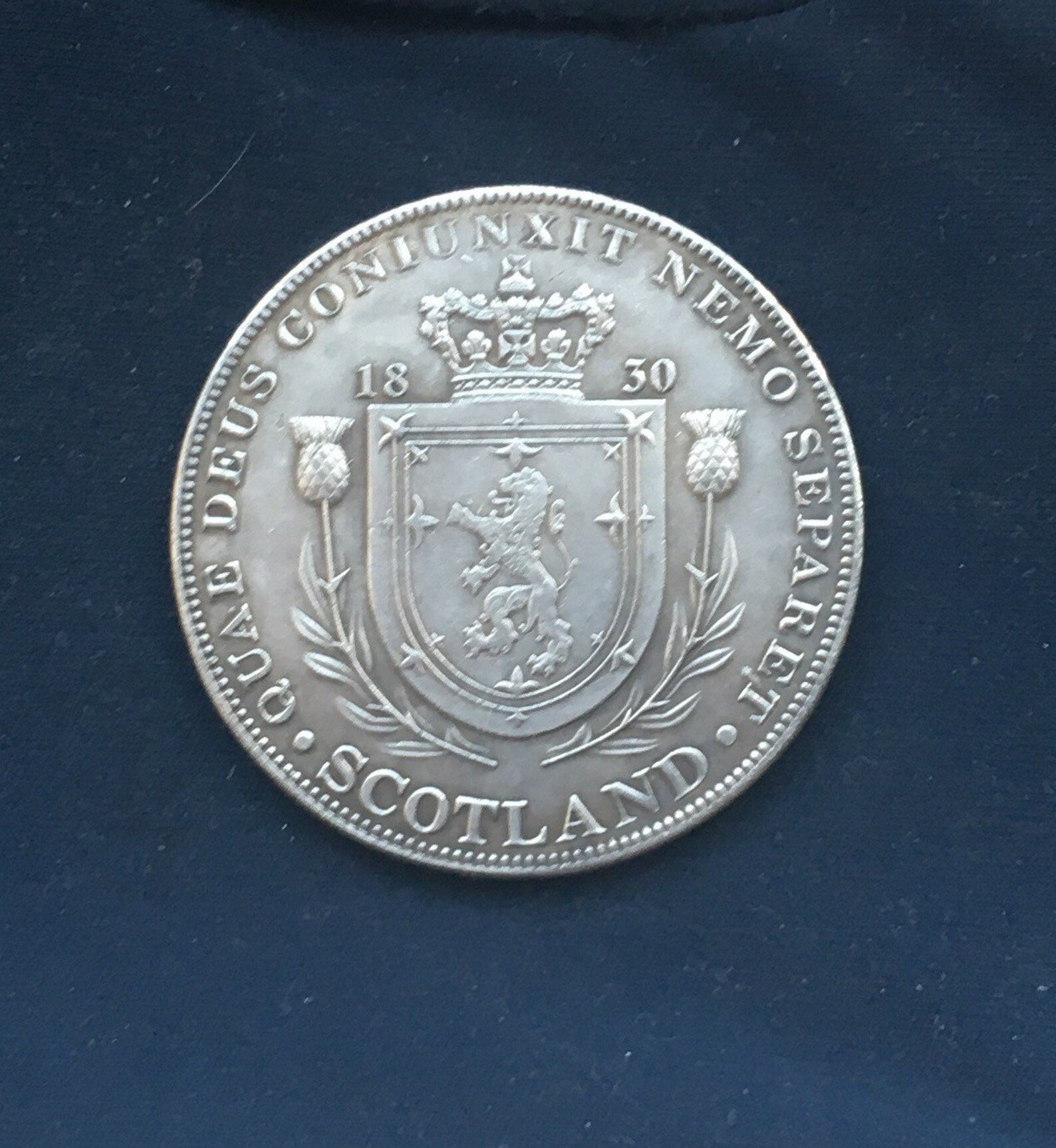 Old British Coins George 1V 1830 Crown / Scottish Sheild - Etsy