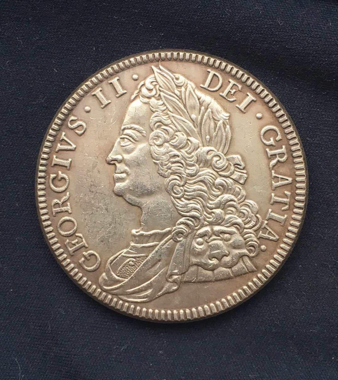 George 11 *1751* Crown - British Coins / Restrike - Etsy