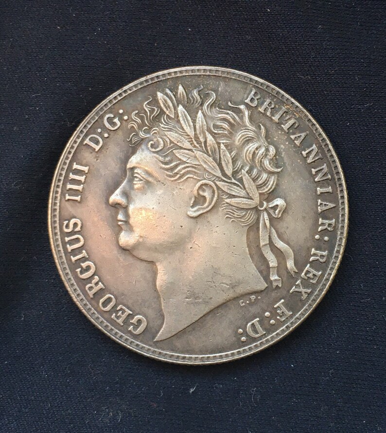 Old British Coins George 1111 1820 Half Crown | Etsy