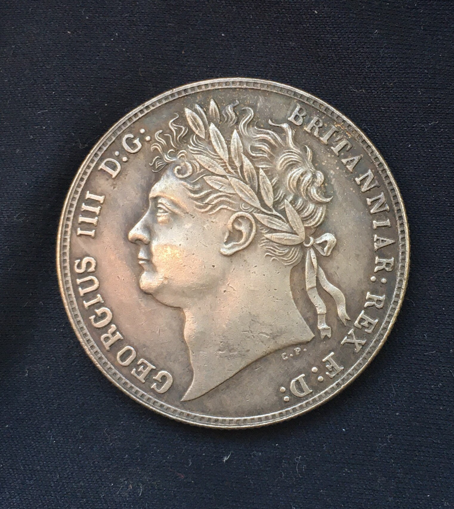 Old British Coins George 1111 1820 Half Crown - Etsy