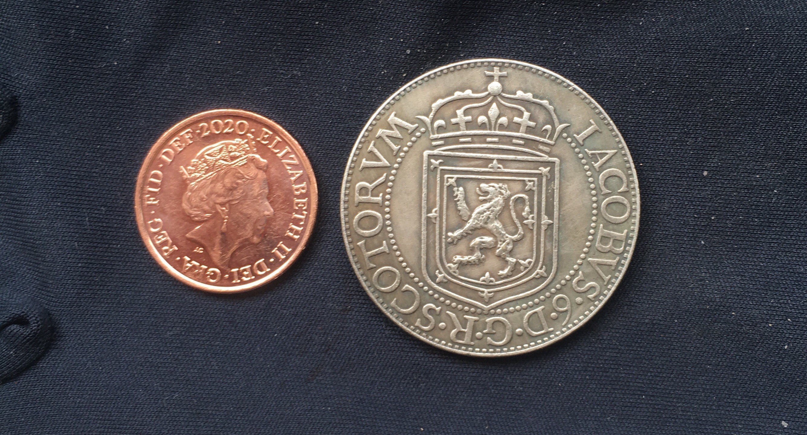 James V1 *1602* Thistle Merk - Scottish Coins / Restrike - Etsy UK