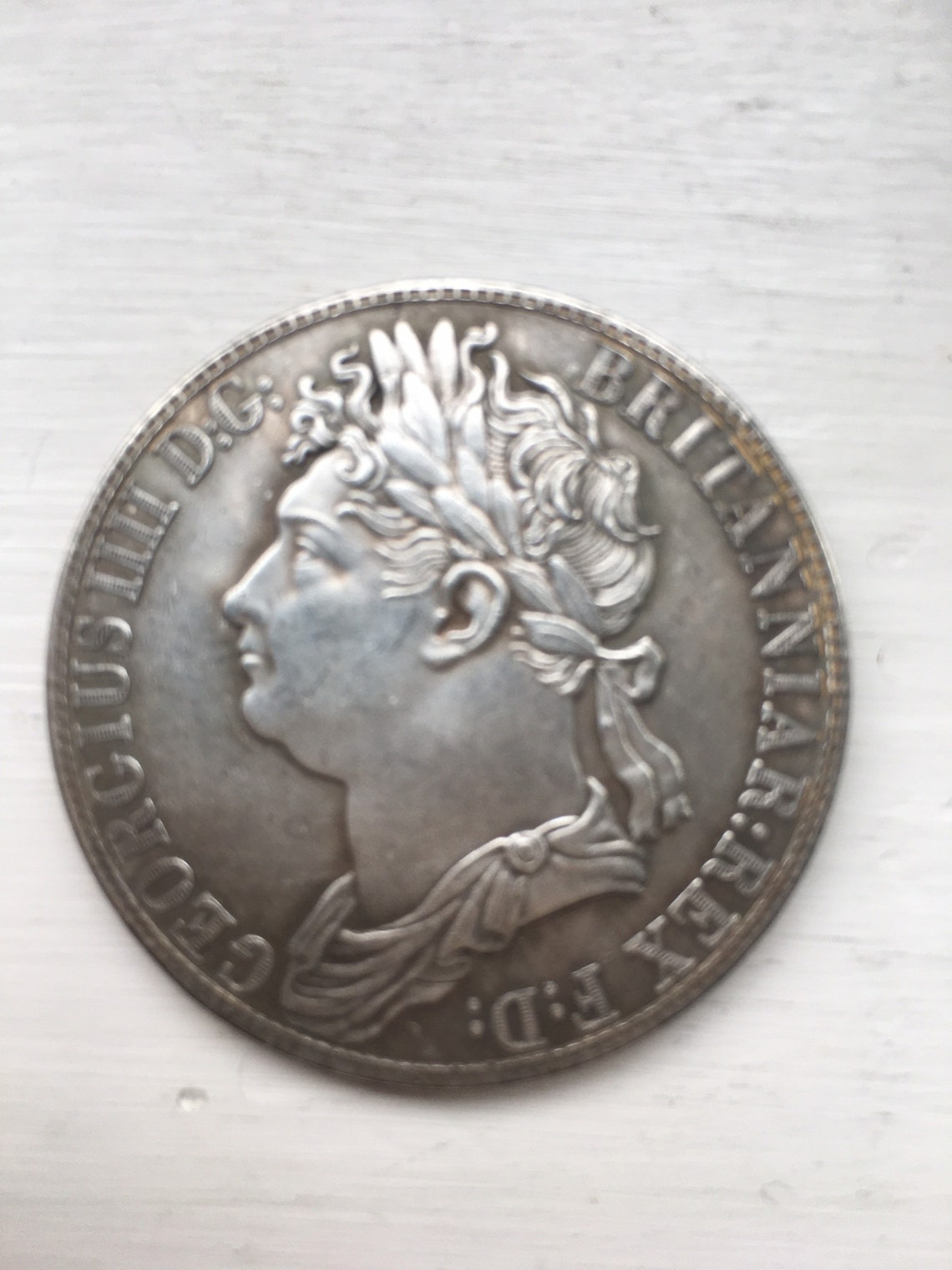 George 1V 1830 Hibernian Crown / Old Irish Coin | Etsy