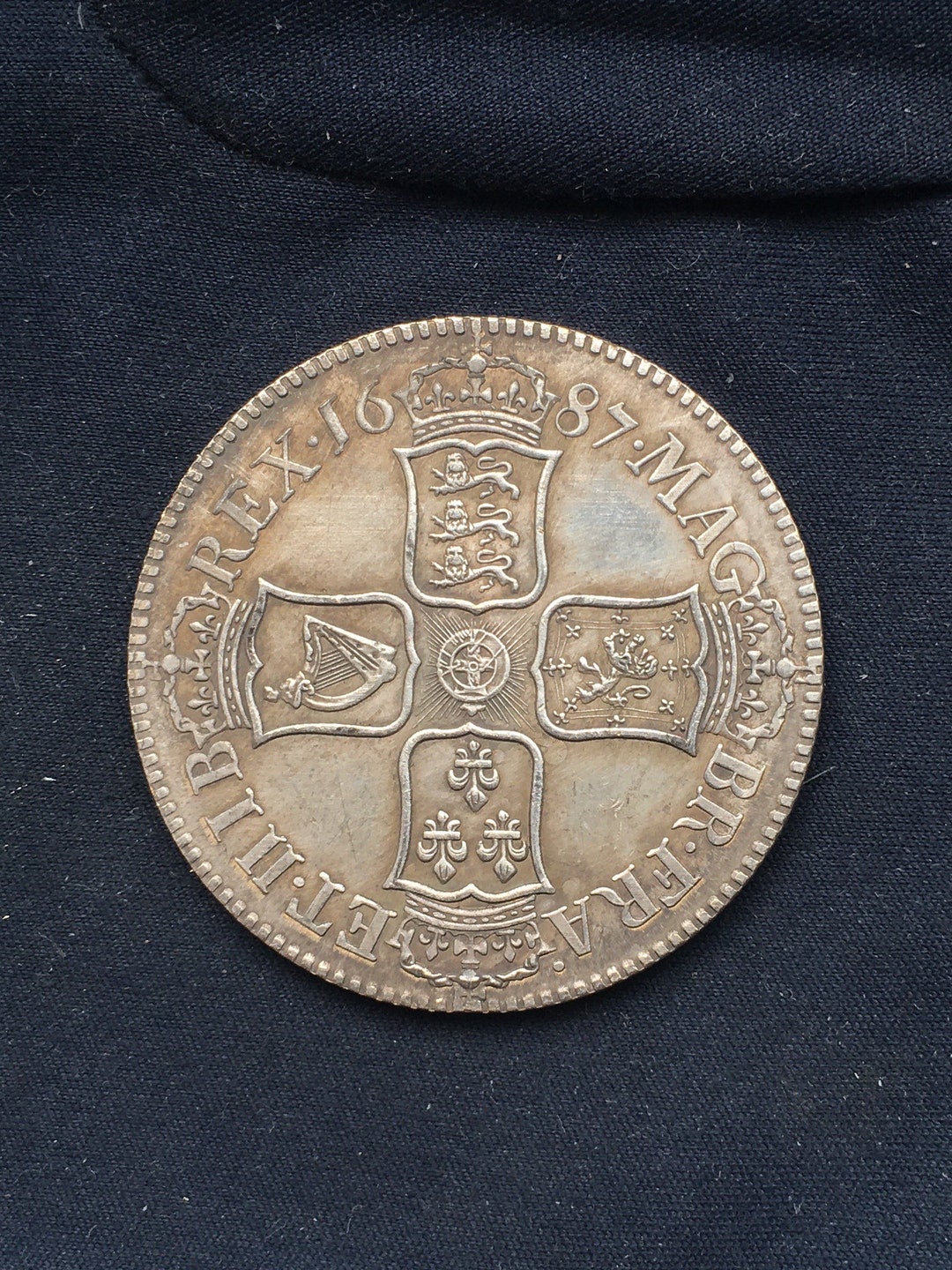James 11 *1687* Crown - British Coins / Restrike - Etsy